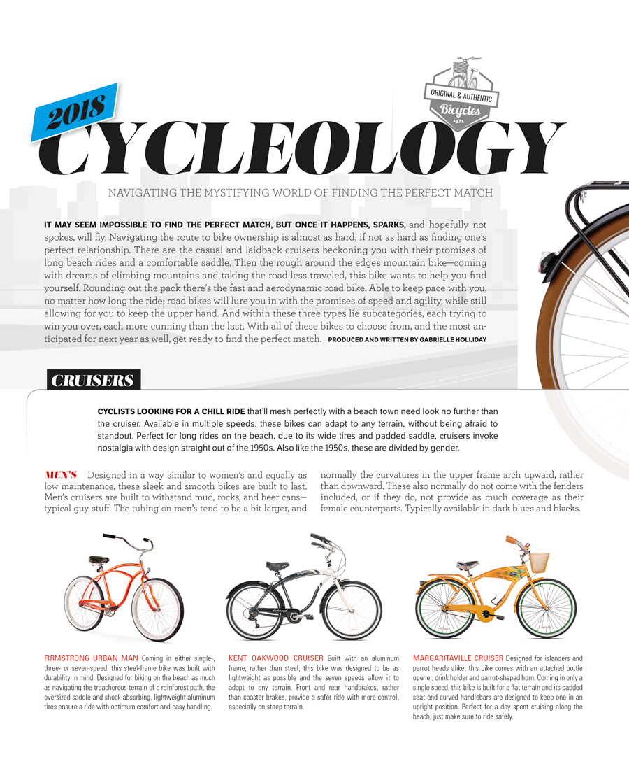 Cycleology - Feature :: SRQ Magazine Article by Gabrielle Holliday