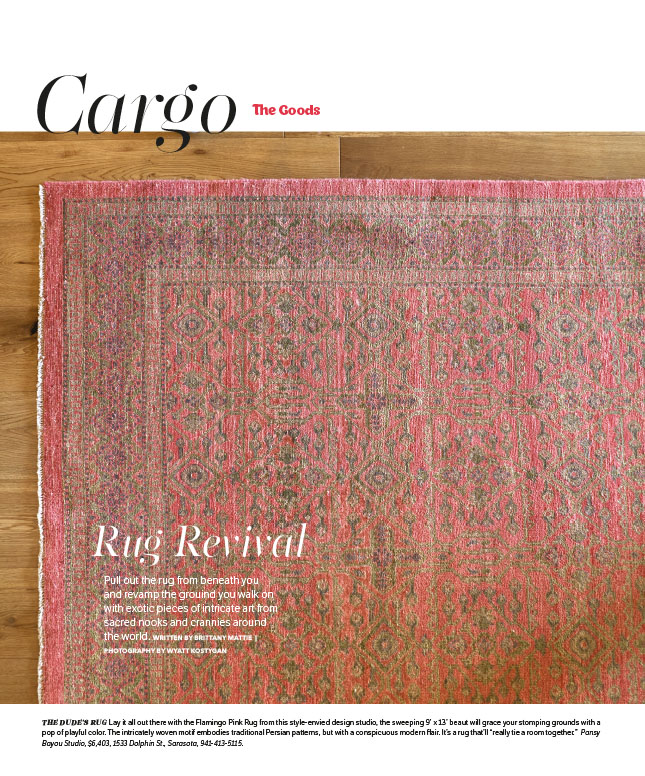 Rug Revival - The Goods :: SRQ Magazine Article by Brittany Mattie